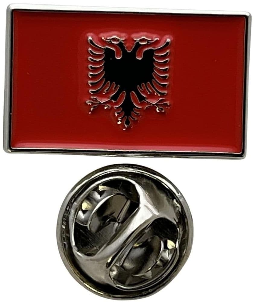 Albania Flag Pin Badge | Buy Albania Flag Pin Badge | NWFlags