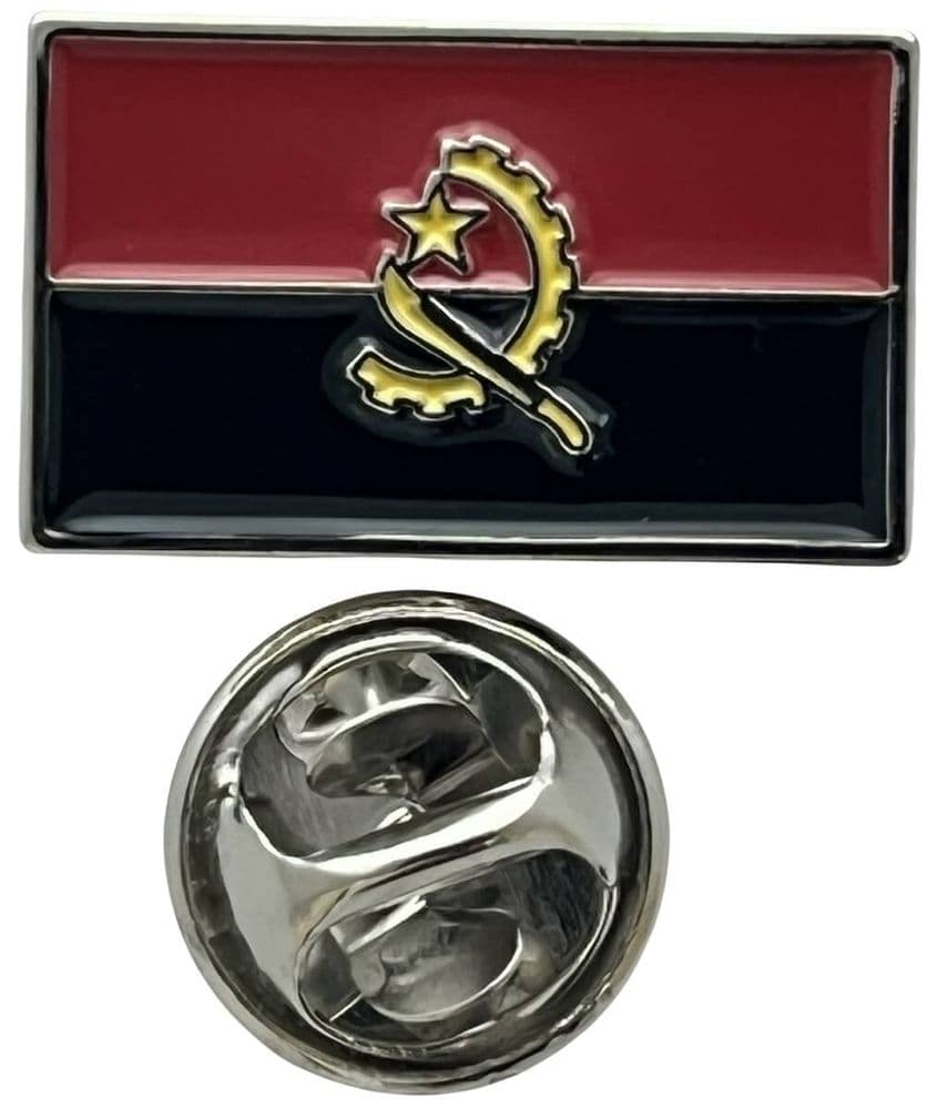 Angola Flag Pin Badge | Buy Angola Flag Pin Badge | North West Flags