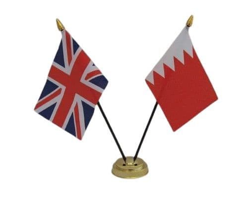 Bahrain & UK Table Flag | Buy Bahrain & UK Table Flag | NWFlags
