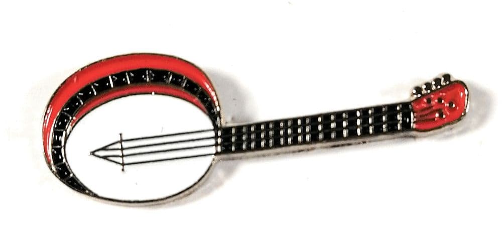 Banjo Pin Badge | Buy Banjo Pin Badge | North West Flags