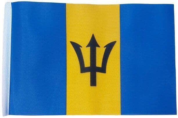 Barbados Miniature Flag | Buy Barbados Miniature Flag | NWFlags