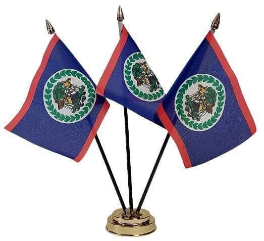 Belize Triple Table Flag | Buy Belize Triple Table Flag | North West Flags