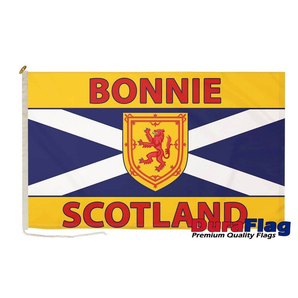 Bonnie Scotland Premium Quality DuraFlag Rope & Toggle - 5ft x 3ft ...