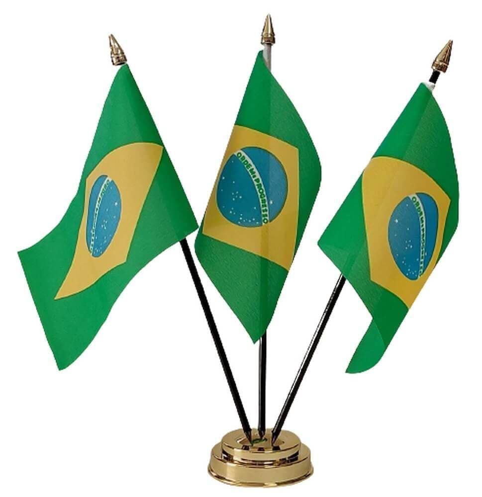 Brazil Triple Table Flag | Buy Brazil Triple Table Flag | North West Flags