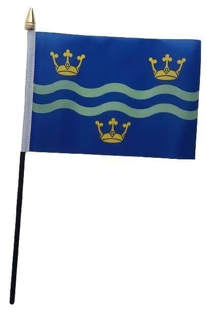 Cambridgeshire Blue Table Flag - NO BASE | Buy Cambridgeshire Blue ...
