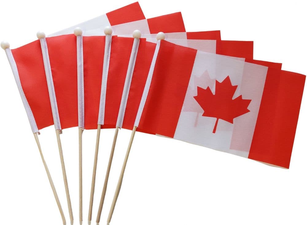 Canada Pack of Hand Flags | Buy Canada Pack of Hand Flags | NWFlags