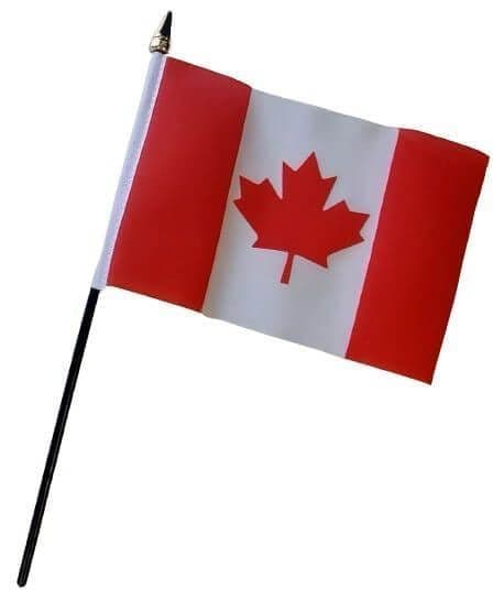 Canada Table Flag - NO BASE | Buy Canada Table Flag - NO BASE | North ...