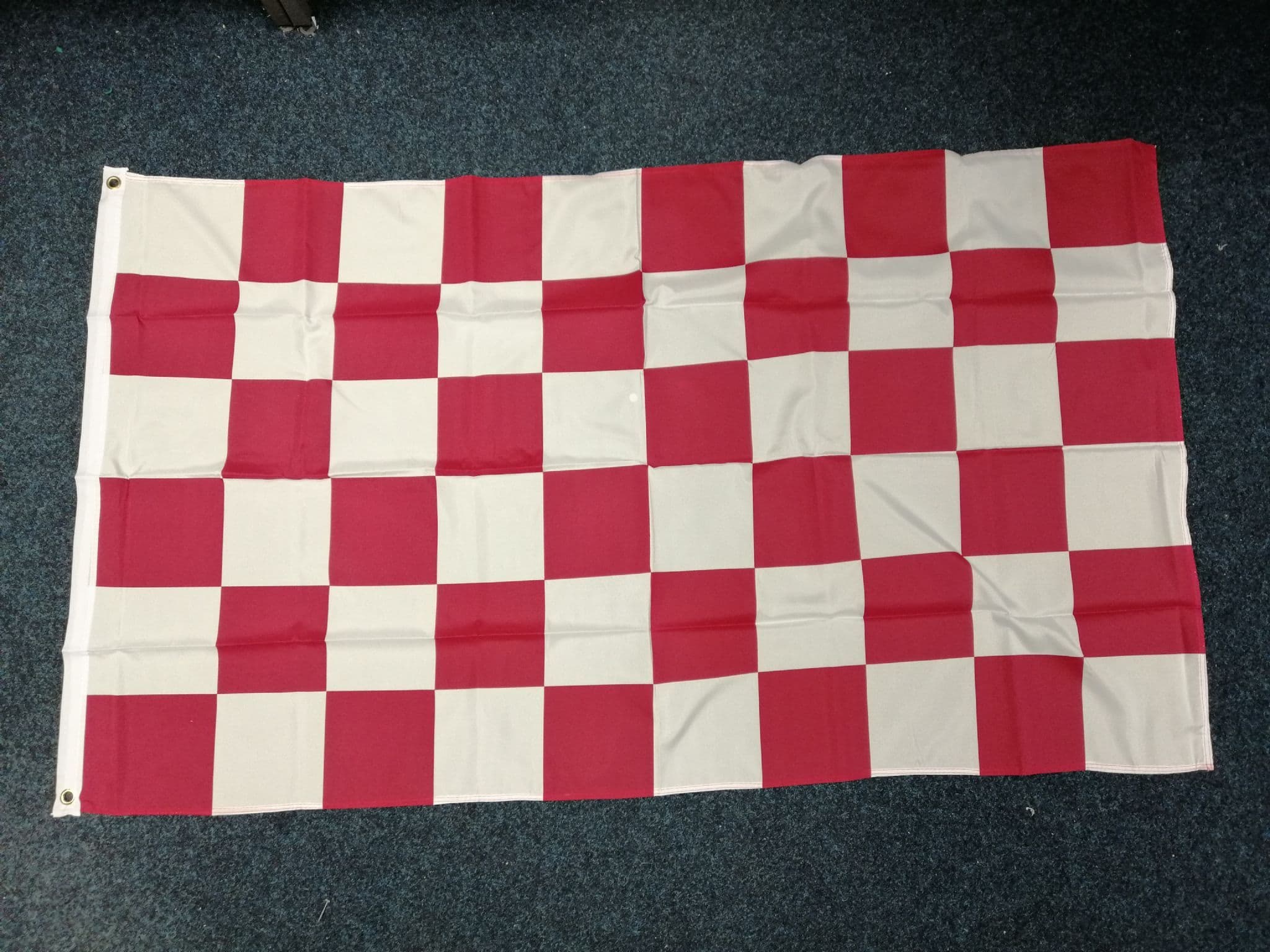 Checkered Maroon & White Flag | Buy Checkered Maroon & White Flag