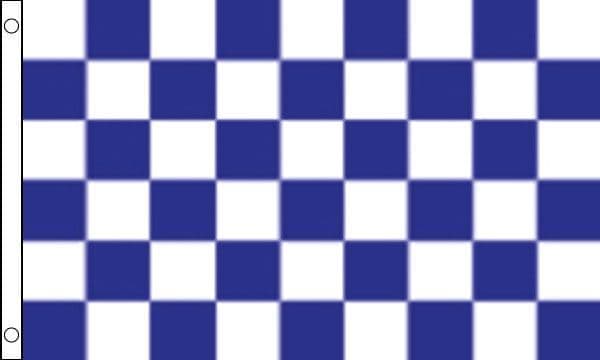 Checkered Navy & White Flag | Buy Checkered Navy & White Flag
