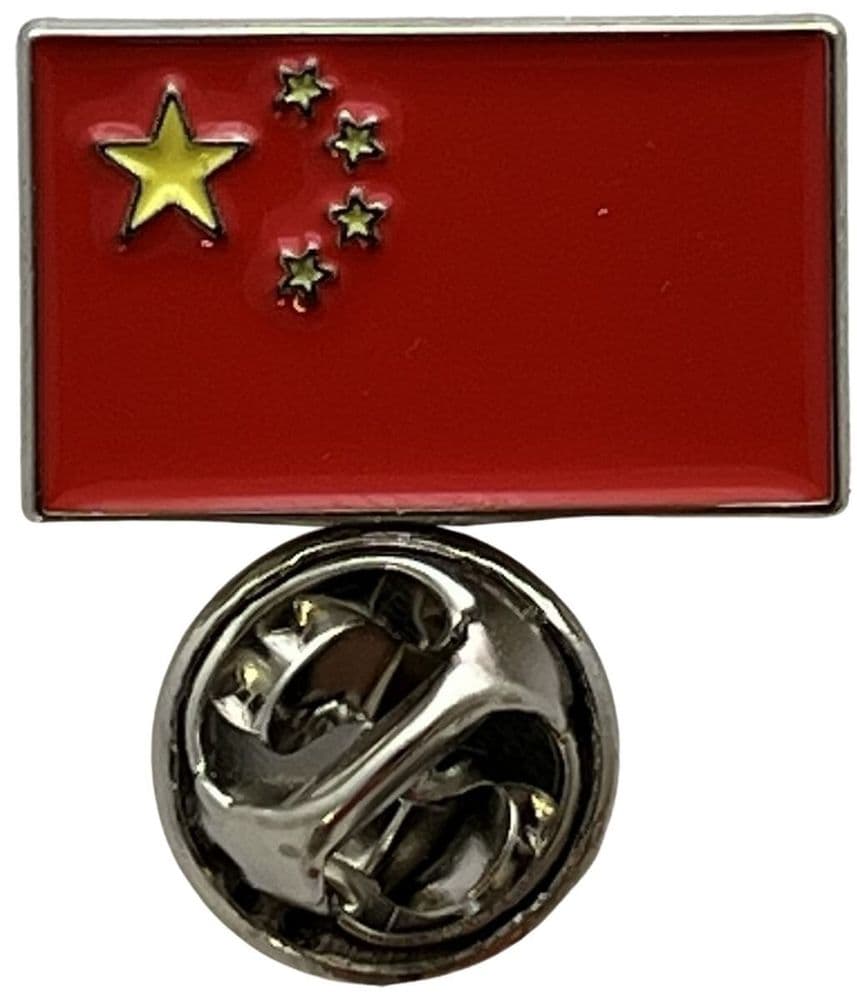 China Flag Pin Badge