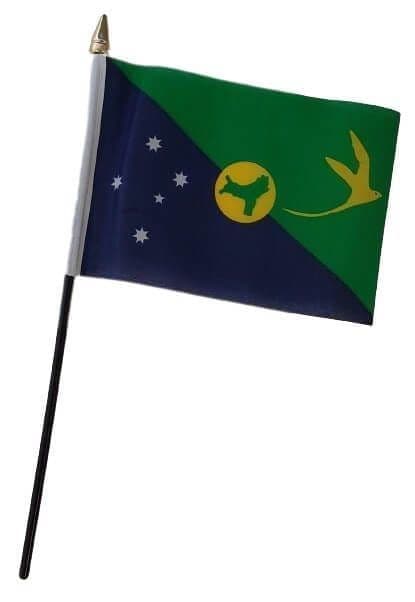 Christmas Island Table Flag - NO BASE | Buy Christmas Island Table Flag ...