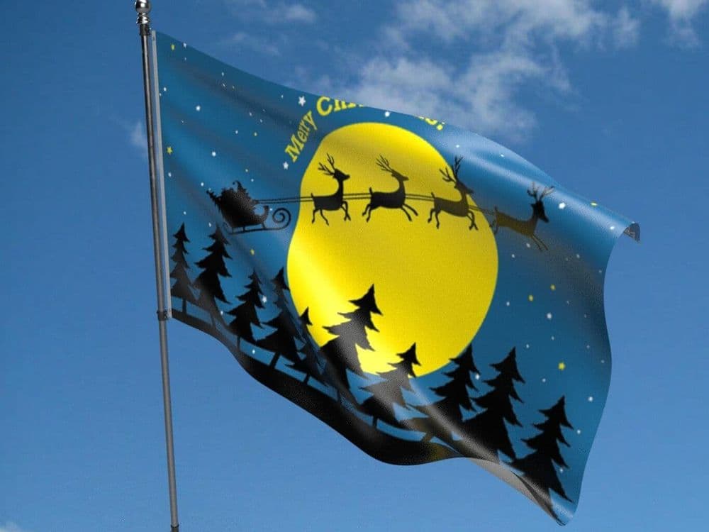 Christmas Moon Flag | Buy Christmas Moon Flag | NWFlags