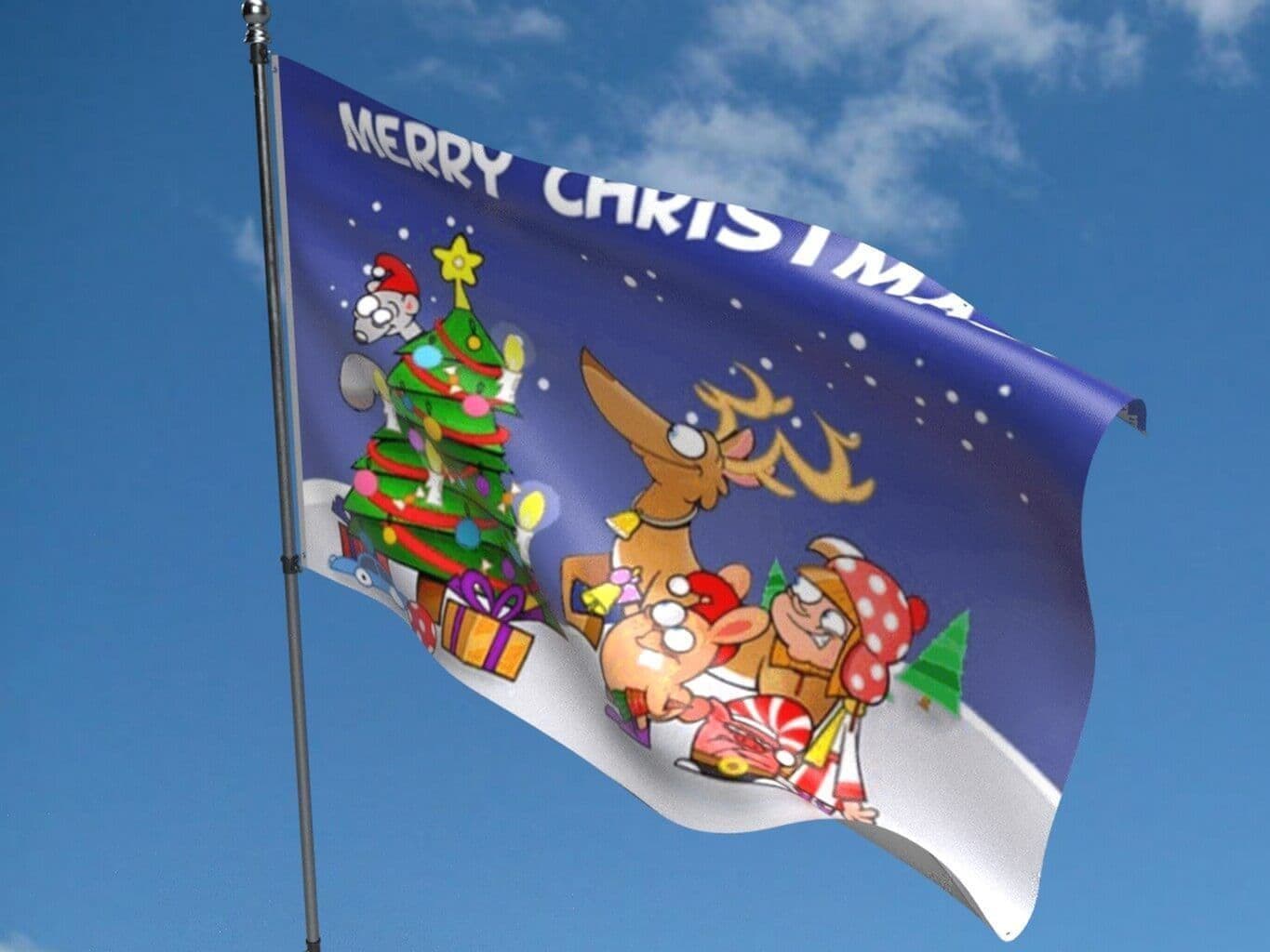 Christmas Scene Flag | Buy Christmas Scene Flag | NWFlags