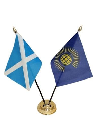 Commonwealth Table Flag | Buy Commonwealth & Scotland Table Flag