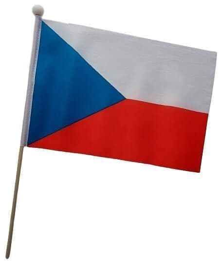Czech Republic Hand Flag | Buy Czech Republic Hand Flag | NWFlags