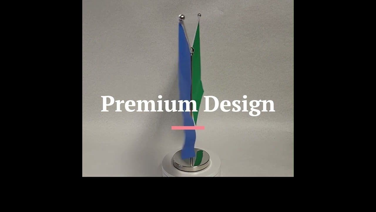 RAF Ensign Double Chrome Table Flag | Free UK Delivery | NWFlags
