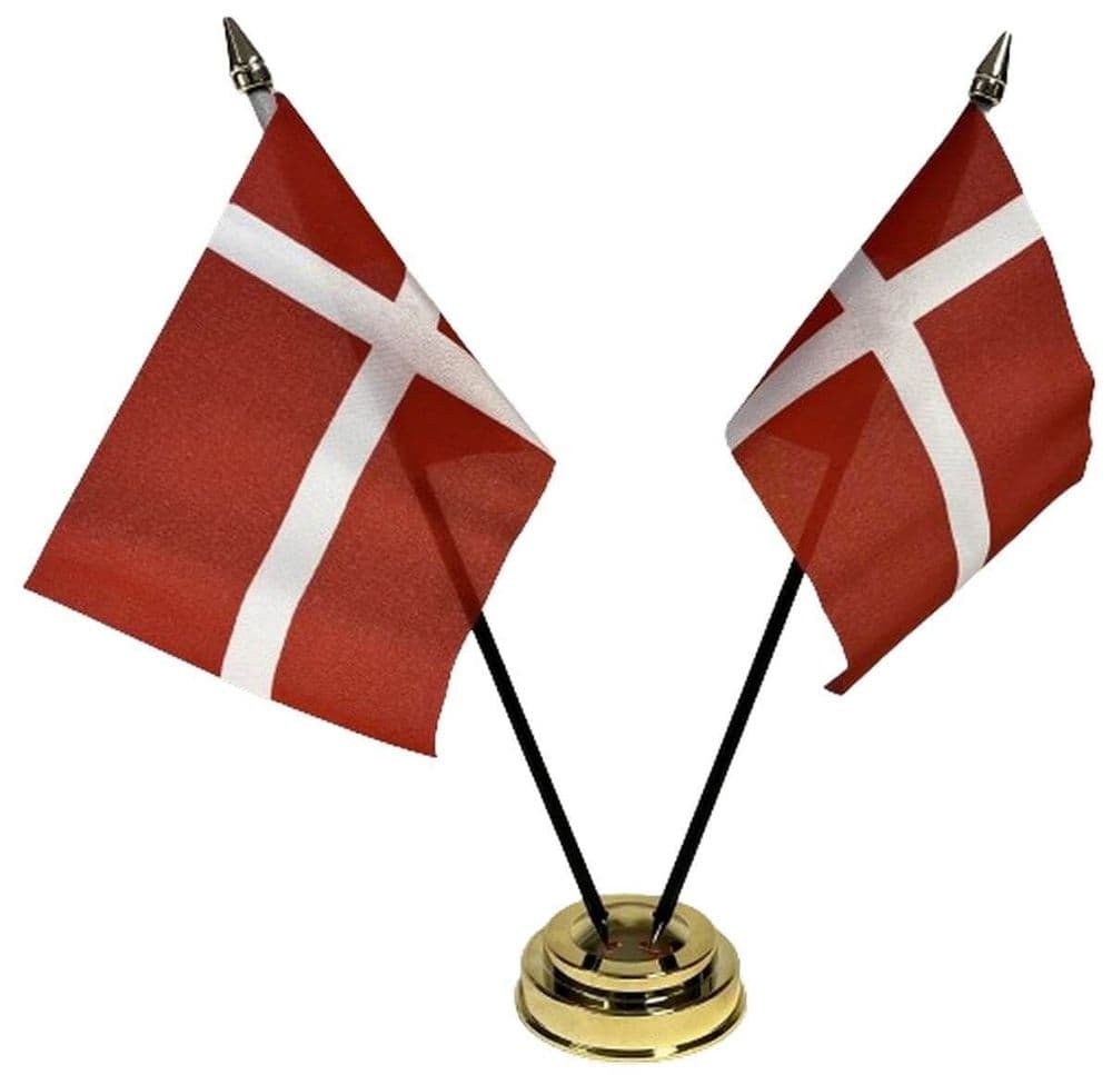 Denmark Double Table Flag | Buy Denmark Double Table Flag | NWFlags