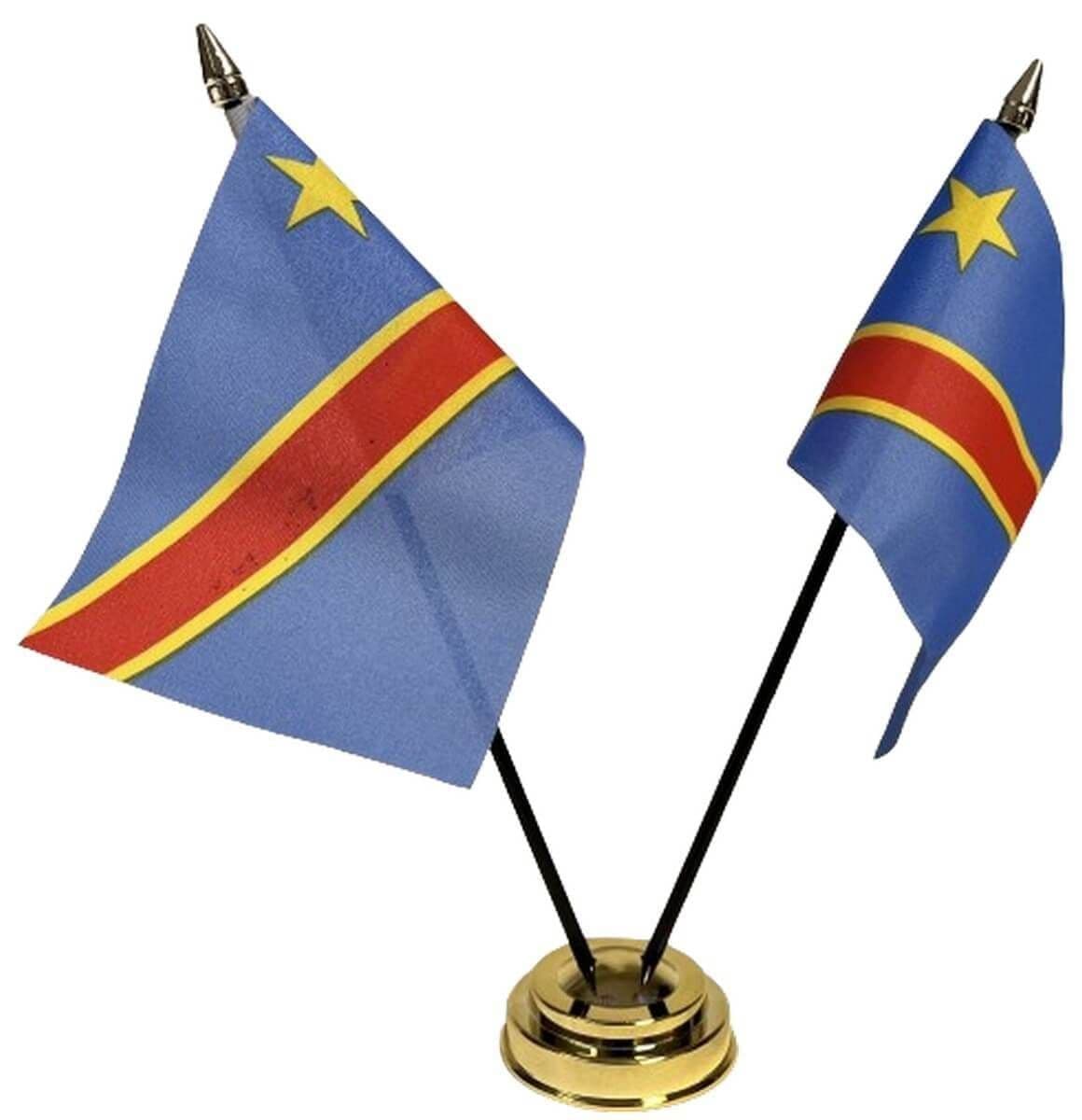 DR Congo Double Table Flag | Buy DR Congo Double Table Flag
