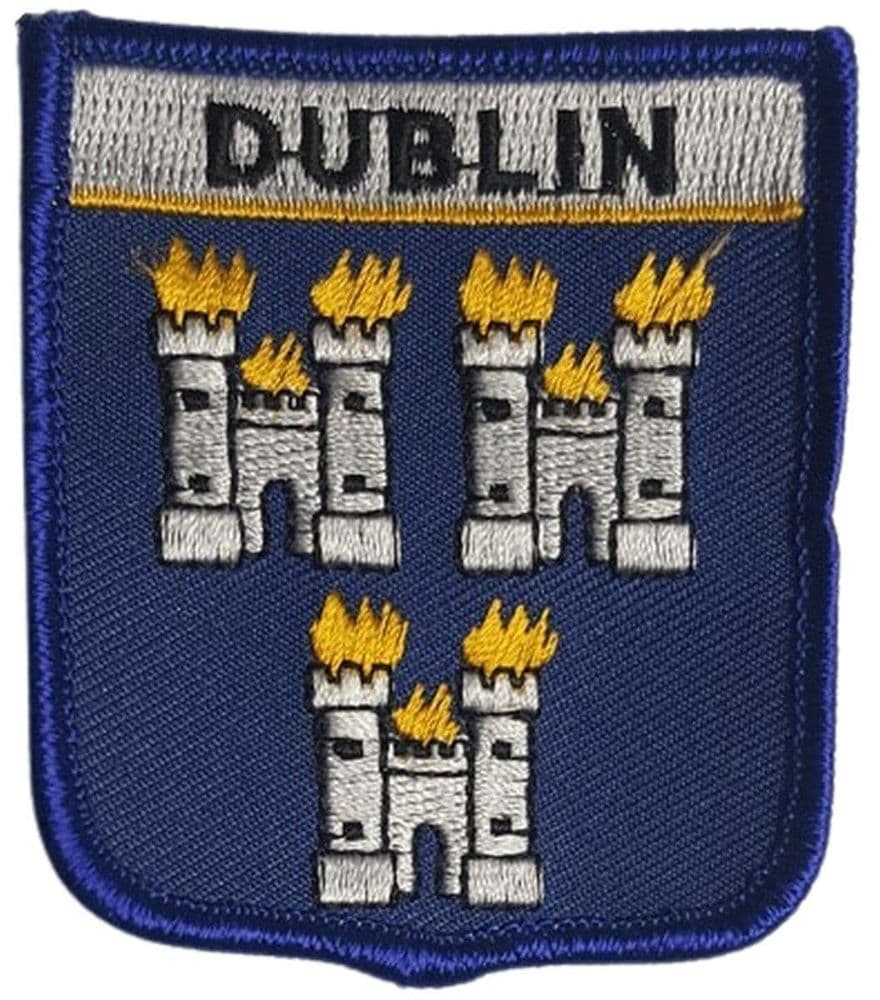 Dublin City Shield patch | Buy Dublin City Shield patch | NWFlags