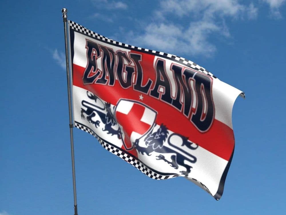 England 2 Lions Flag | Buy England 2 Lions Flag | NWFlags