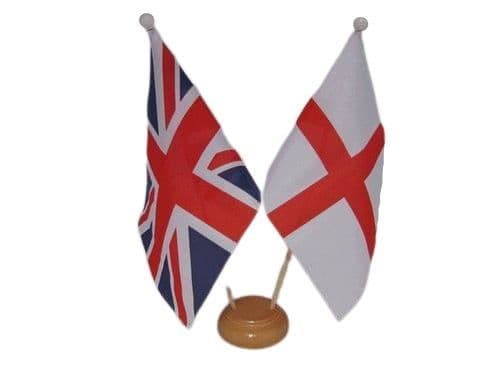 England Wood Friendship Table Flag | Buy England Table Flag | NWFlags