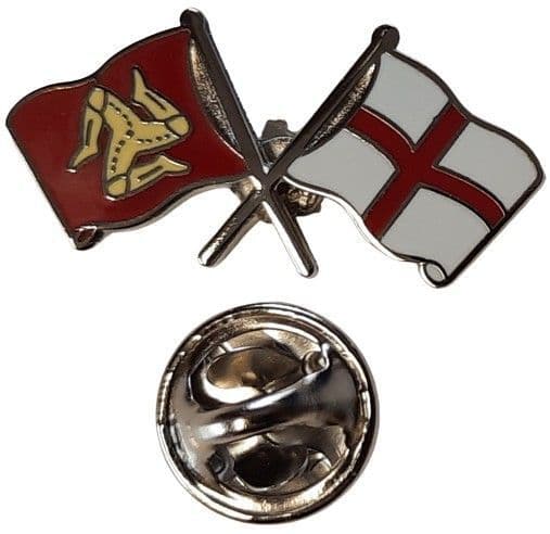 England & Isle of Man Pin Badge | Buy England & Isle of Man Pin Badge