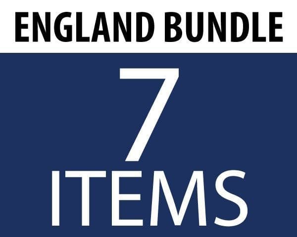 England Supporters Bundle 7 Items | Buy England Supporters Bundle