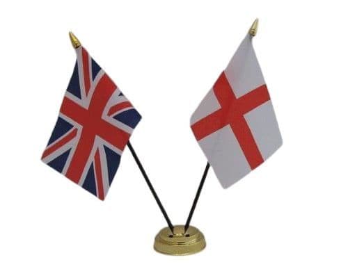 England & UK Table Flag | Buy England & UK Table Flag | NWFlags