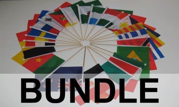 Buy English County Hand Flag Bundle 56 Flags | NWFlags