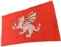 English White Dragon Pendragon Flag | Buy English White Dragon Flag
