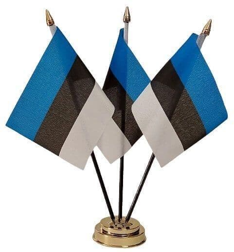 Estonia Triple Table Flag | Buy Estonia Triple Table Flag | North West ...