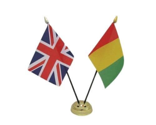 Guinea & UK Table Flag | Buy Guinea & UK Table Flag | NWFlags