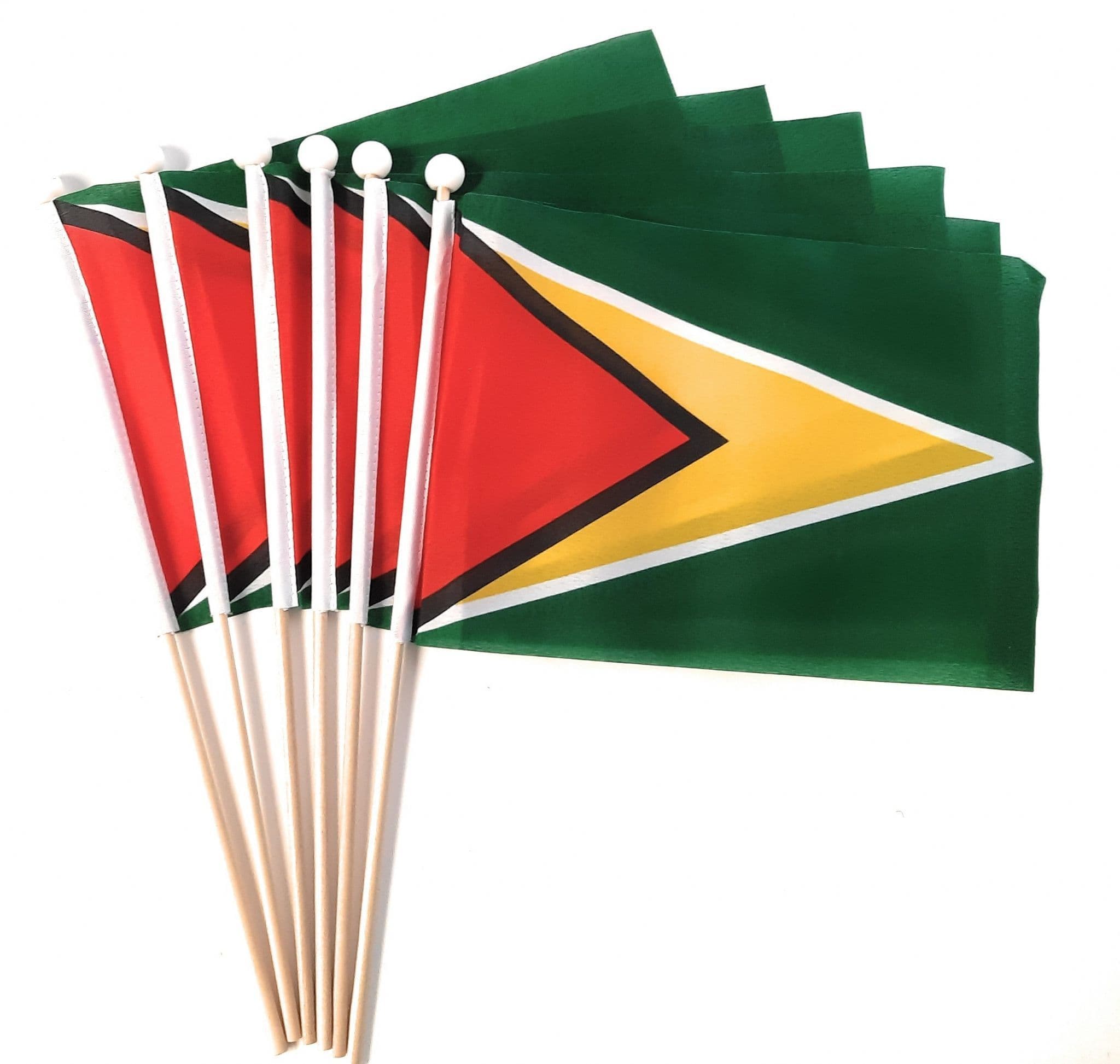 Guyana Pack of Hand Flags | Buy Guyana Pack of Hand Flags | NWFlags