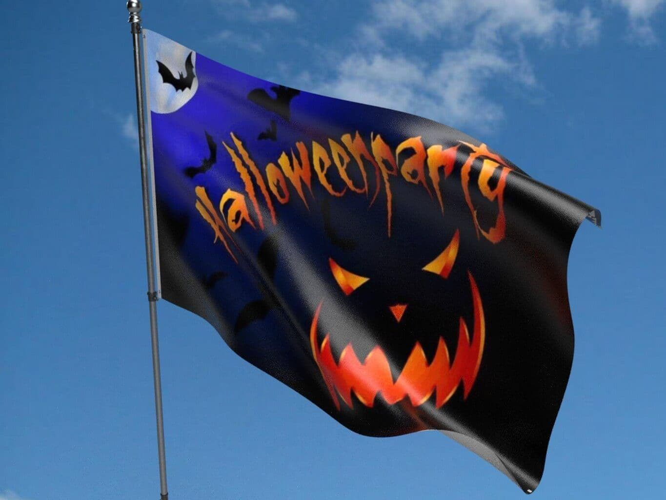 Halloween Party Pumpkin Flag | Buy Halloween Party Pumpkin Flag