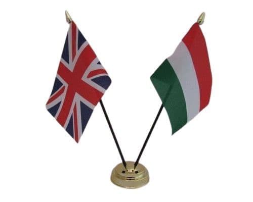Hungary & UK Table Flag | Buy Hungary & UK Table Flag | NWFlags
