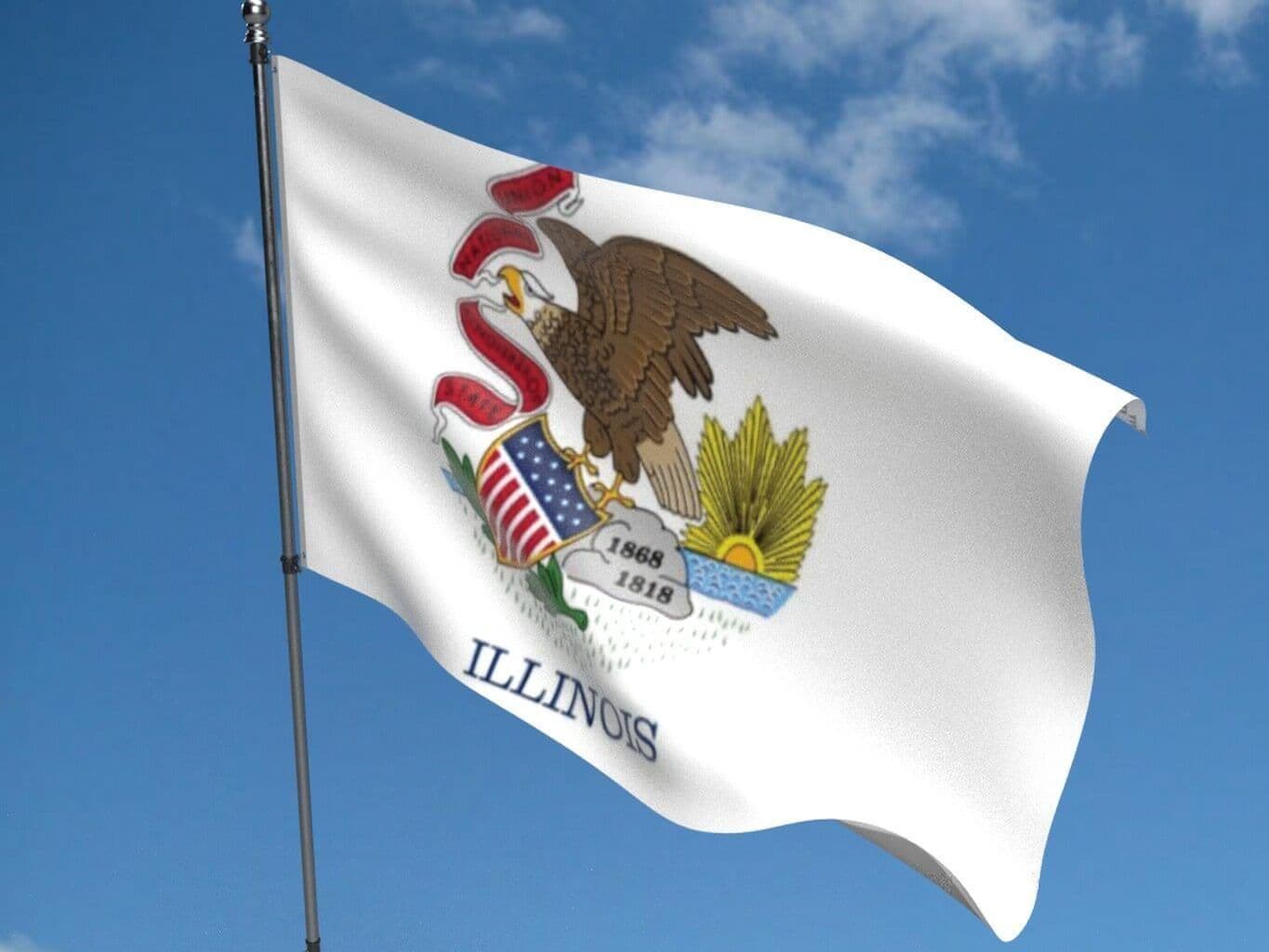 Illinois State Flag | Buy Illinois State Flag | NWFlags