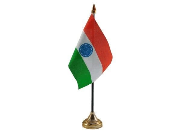 India Table Flag | Buy India Table Flag | North West Flags