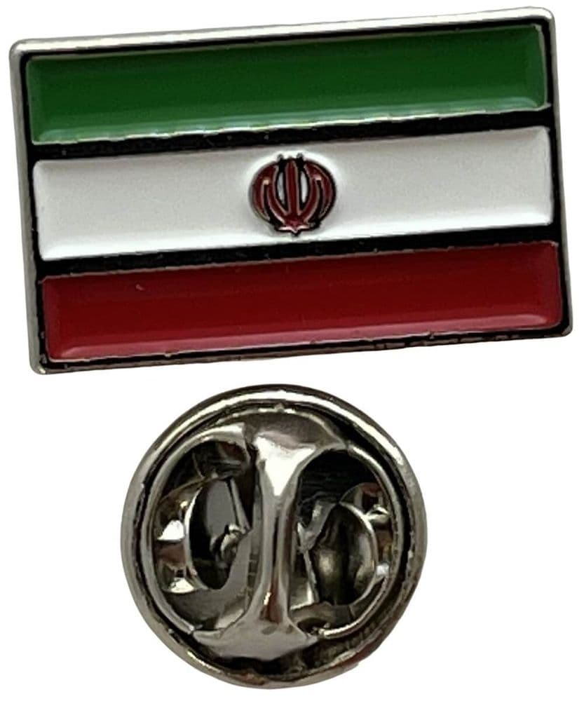 Iran Flag Pin Badge | Buy Iran Flag Pin Badge | North West Flags
