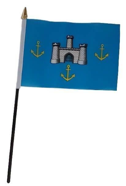Isle Of Wight Old Castles Table Flag - NO BASE | Buy Isle Of Wight Old ...
