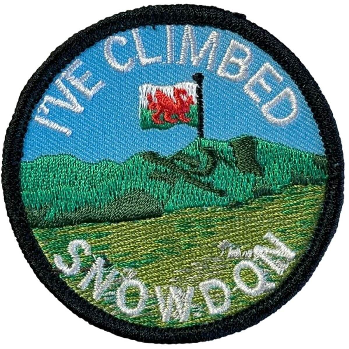Ive Climbed Snowdon Badge patch | Buy Ive Climbed Snowdon Badge patch