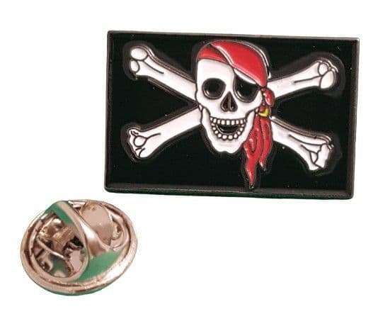 Jolly Roger Flag Pin Badge | Buy Jolly Roger Flag Pin Badge | NWFlags