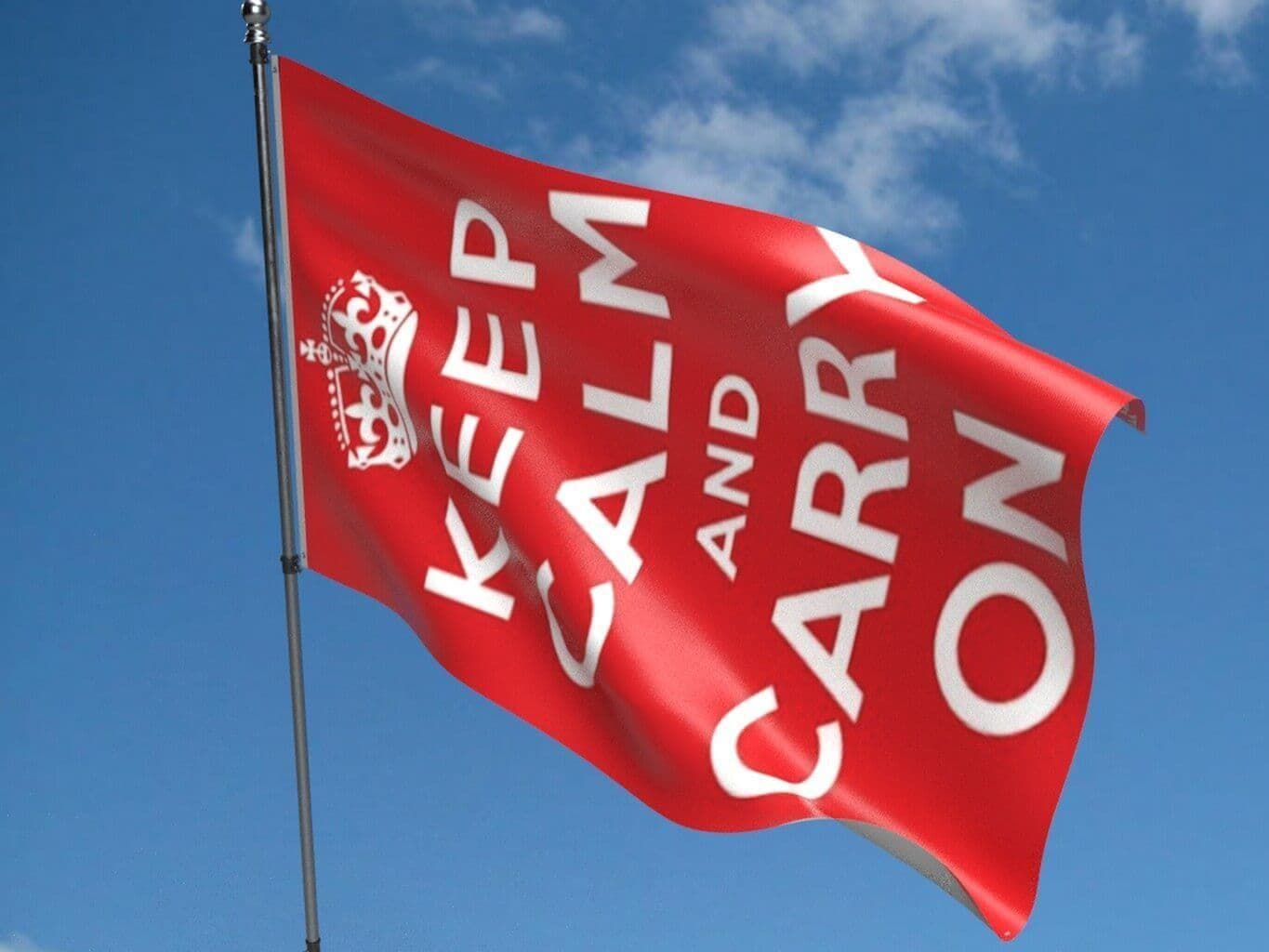 Keep Calm & Carry On Flag | Buy Keep Calm & Carry On Flag | NWFlags