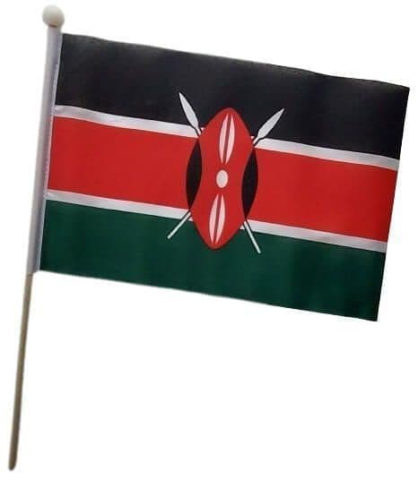 Kenya Hand Flag | Buy Kenya Hand Flag | North West Flags