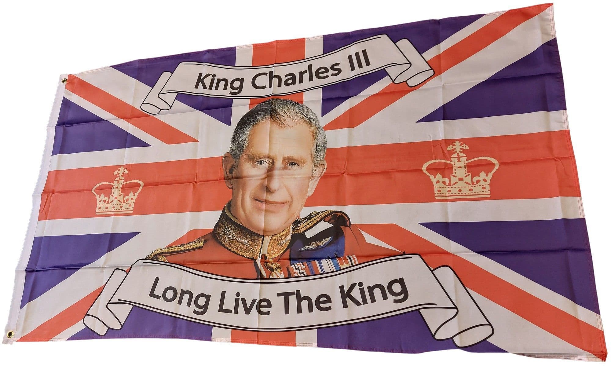 King Charles III Long Live the King Flag | Free UK Delivery | NWFlags