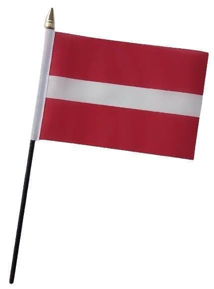 Latvia Table Flag - NO BASE | Buy Latvia Table Flag - NO BASE | North ...