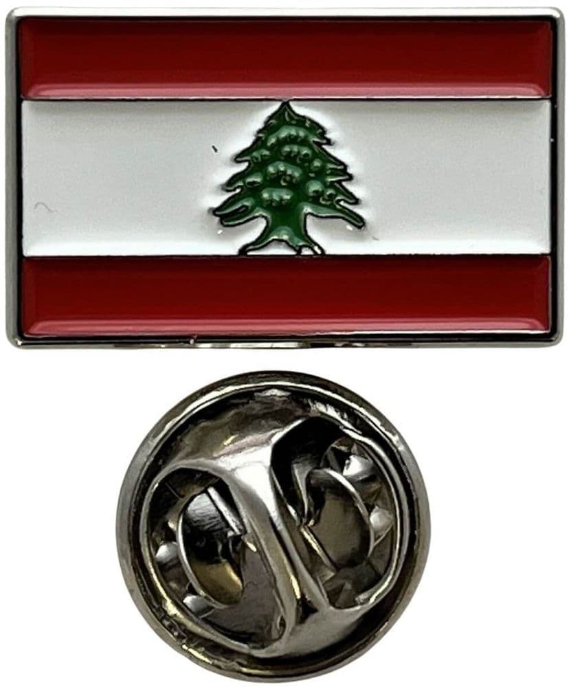 Lebanon Flag Pin Badge | Buy Lebanon Flag Pin Badge | NWFlags