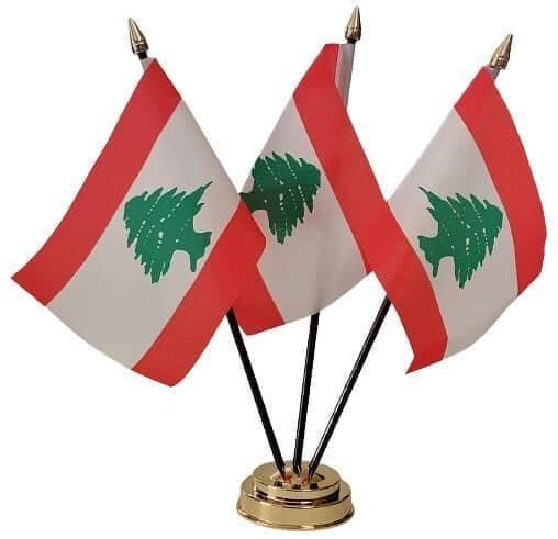 Lebanon Triple Table Flag | Buy Lebanon Triple Table Flag | North West ...