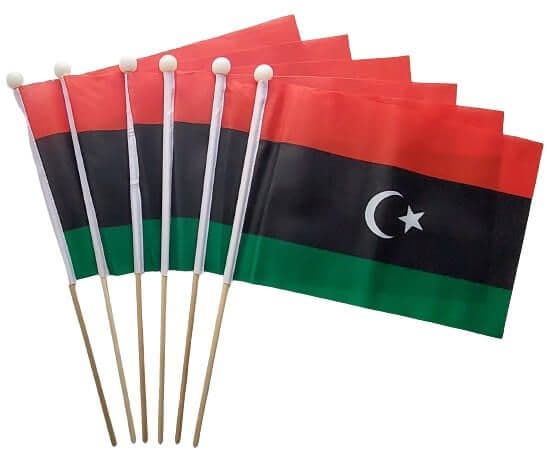 Libya Pack of Hand Flags | Buy Libya Pack of Hand Flags | NWFlags