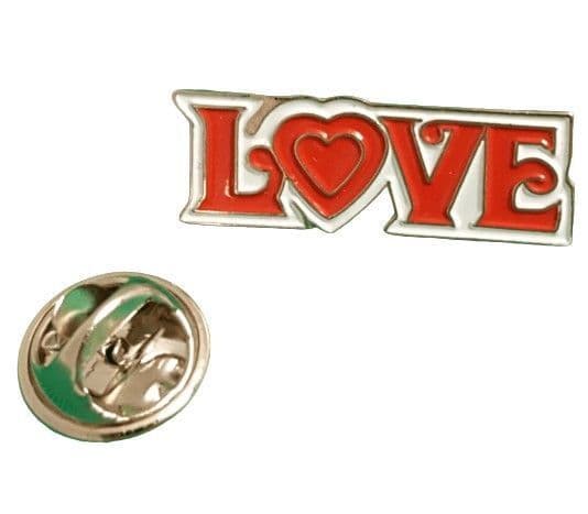 Love Pin Badge | Buy Love Pin Badge | North West Flags