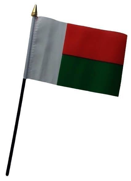 Madagascar Table Flag - NO BASE | Buy Madagascar Table Flag - NO BASE ...